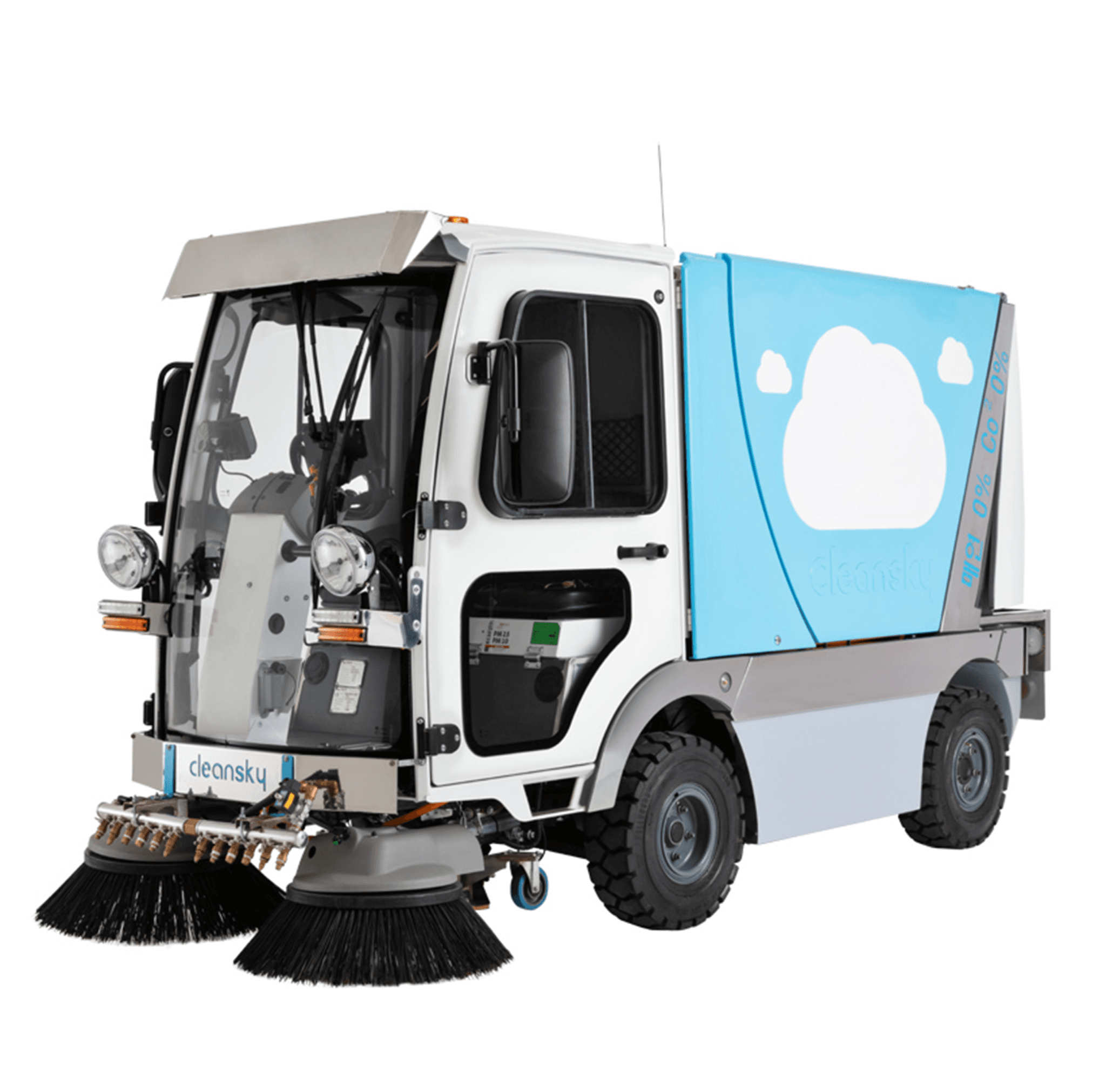 도로 청소차 - cleantechco.co.kr